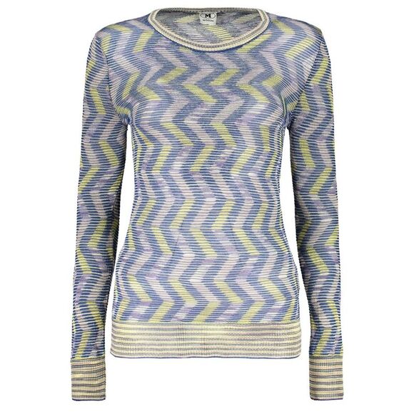 Missoni | Sweaters | Missoni Wool Blend Round Neck Sweater Long Sleeve | Poshmark